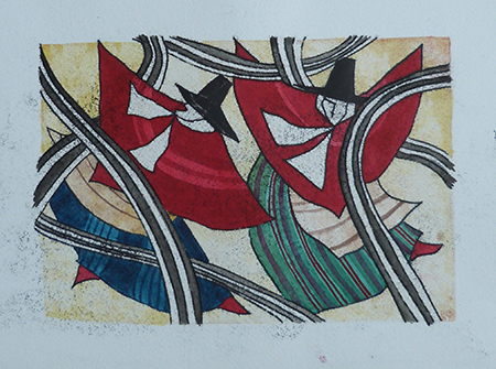 Welsh Quilt Centre - Gwlanen Goch - Red Flannel